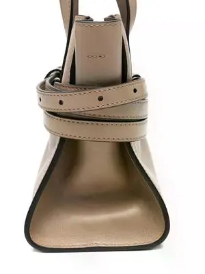 Moschino Buckle-strap Tote Bag - Neutrals