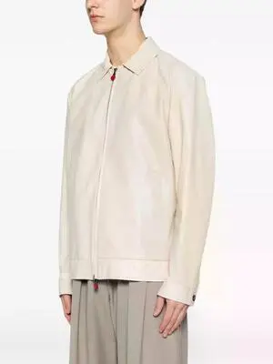 Kiton Reversible Jacket With Zip Fastening