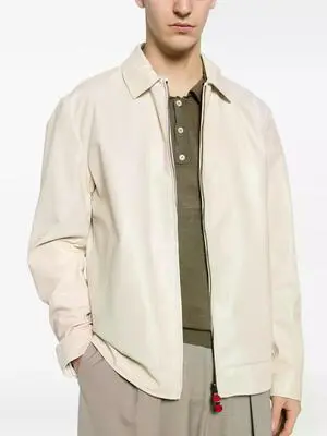 Kiton Reversible Jacket With Zip Fastening