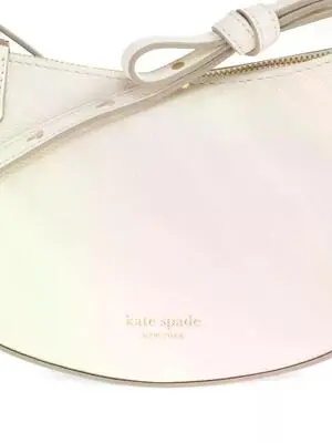 Kate Spade New York Crescent Leather Crossbody Bag - Neutrals