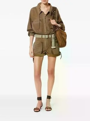 Isabel Marant Étoile Suede Patch Pocket Shorts