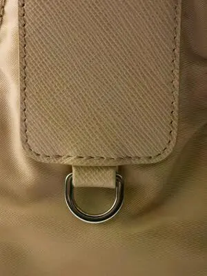 Prada Logo-plaque Shoulder Bag