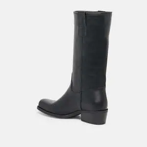 DOLCEVITA Romie Leather Boots - Black