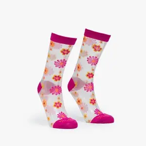 MOTHER The Step Up Garden Socks - White