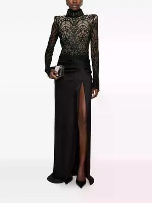 M.MARQUISE Gigi Twisted Maxi Skirt