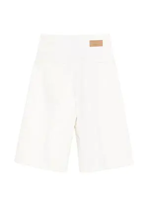 Ami High-waisted Shorts - Neutrals