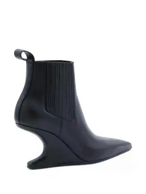 Rick Owens Sculpted-heel Pull-tab Boots