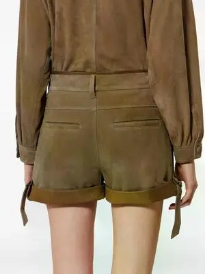 Isabel Marant Étoile Marline Suede Shorts - Brown