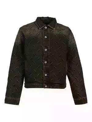 WHO DECIDES WAR BY EV BRAVADO Patterned Button Jacket