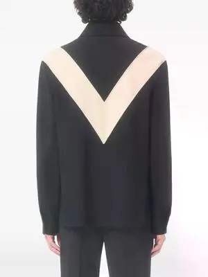 Valentino Garavani Vlogo Patch Zip Overshirt