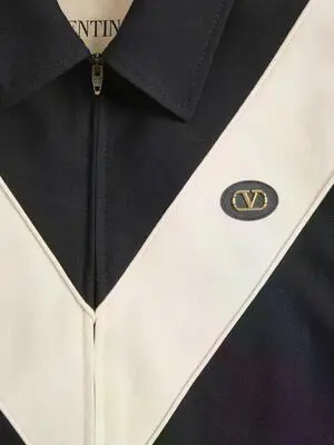 Valentino Garavani Vlogo Patch Zip Overshirt