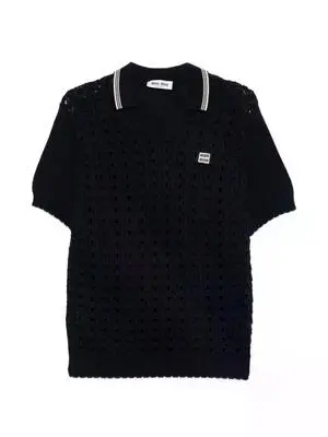 Miu Miu V Neck Tops