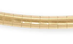 Adina Reyter Omega Chain Necklace - Yellow Gold