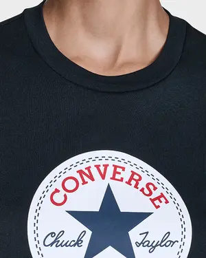 CONVERSE Chuck Taylor All Star Patch T-shirt - Converse Black