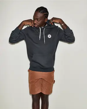 CONVERSE Chuck Patch Hoodie - Converse Black