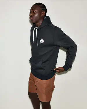 CONVERSE Chuck Patch Hoodie - Converse Black