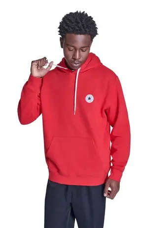CONVERSE Chuck Patch Hoodie - Converse Red