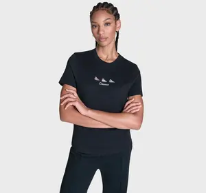 CONVERSE Embroidered T-shirt - Converse Black