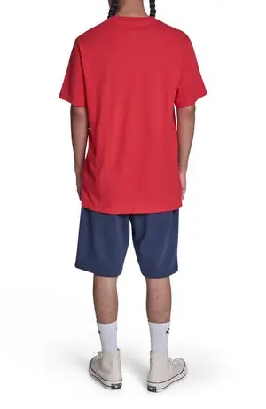 CONVERSE Cityscape T-shirt - Converse Red