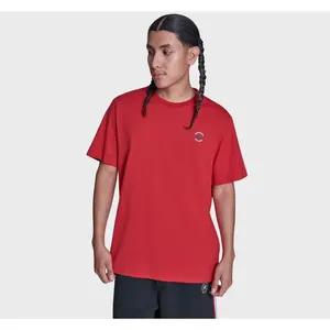 CONVERSE Chuck Taylor All Star Patch T-shirt Converse Red