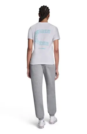 CONVERSE C Type T-shirt - White 10a