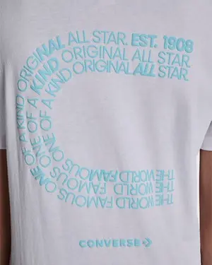 CONVERSE C Type T-shirt - White 10a