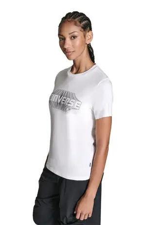 Converse Off The Shoulder T-shirts For Women