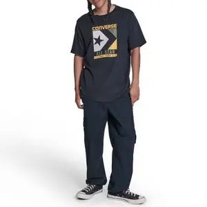 CONVERSE Timeless Boxed Chevron T-shirt - Converse Black