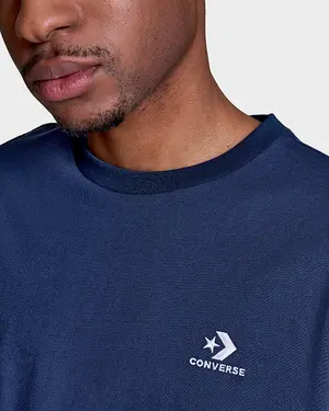 CONVERSE Star Chevron T-shirt - Converse Navy