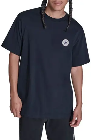 CONVERSE Chuck Taylor All Star Classic Patch T-shirt - Converse Black
