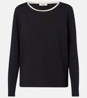 Max Mara Divina Cotton-blend T-shirt