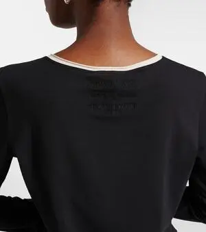 Max Mara Divina Cotton-blend T-shirt