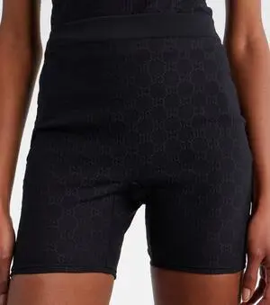 Gucci Gg Jacquard Biker Shorts