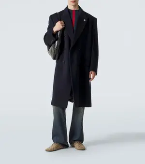 Gucci Double-breasted Cashmere Coat