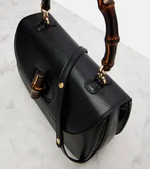 Gucci Bamboo 1947 Medium Top-handle Bag - Black
