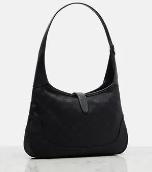 Gucci Jackie 1961 Small Canvas Shoulder Bag