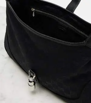 Gucci Jackie 1961 Small Canvas Shoulder Bag