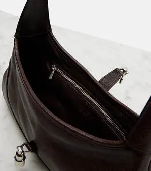 Gucci Jackie Slim Small Leather Shoulder Bag - Brown
