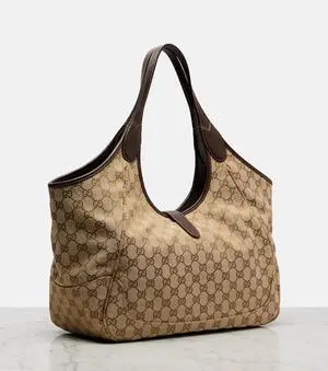 Gucci Gg Canvas Medium Tote Bag - Beige