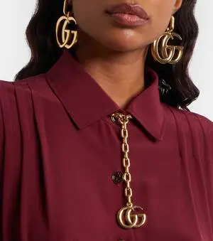 Gucci Gg Marmont Chain Necklace