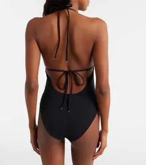 Tory Burch Open Back One-piece Swimsuit - Black