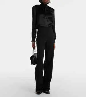 Gucci Signora Horsebit Leather Ankle Boots
