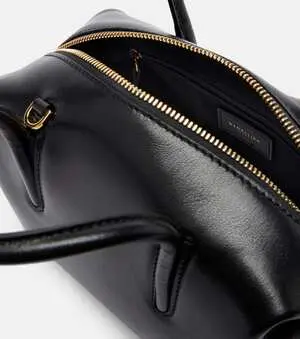 DEMELLIER Stockholm Small Leather Top-handle Bag - Black