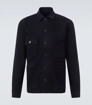 TOM FORD Denim Overshirt - Blue