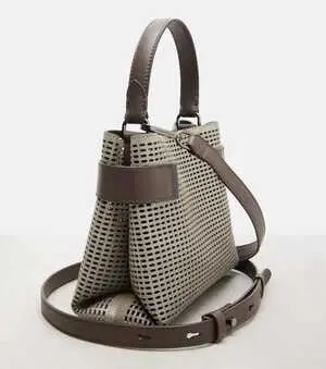 Brunello Cucinelli Essence Small Leather Top-handle Bag