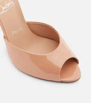 CHRISTIAN LOUBOUTIN Me Dolly Leather Mules