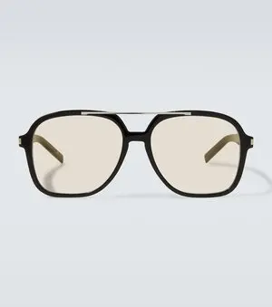 Saint Laurent SL 545 Aviator Sunglasses Black