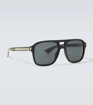 Saint Laurent Sl 881 Aviator Sunglasses - Black