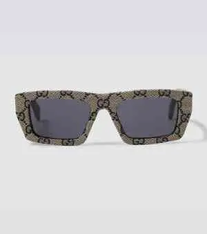 Gucci Rectangular Sunglasses - Beige