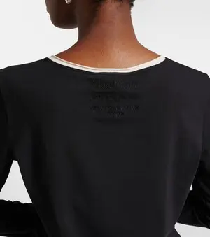 Max Mara Divina Cotton-blend T-shirt